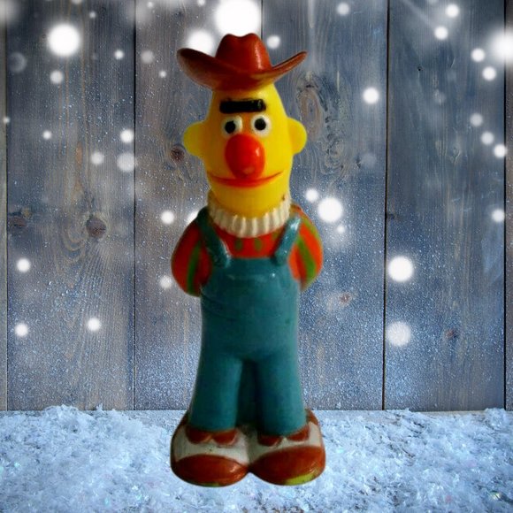 Toys | 199s Sesame Street Farm Action Illcotyco Bert Figure Toy | Poshmark